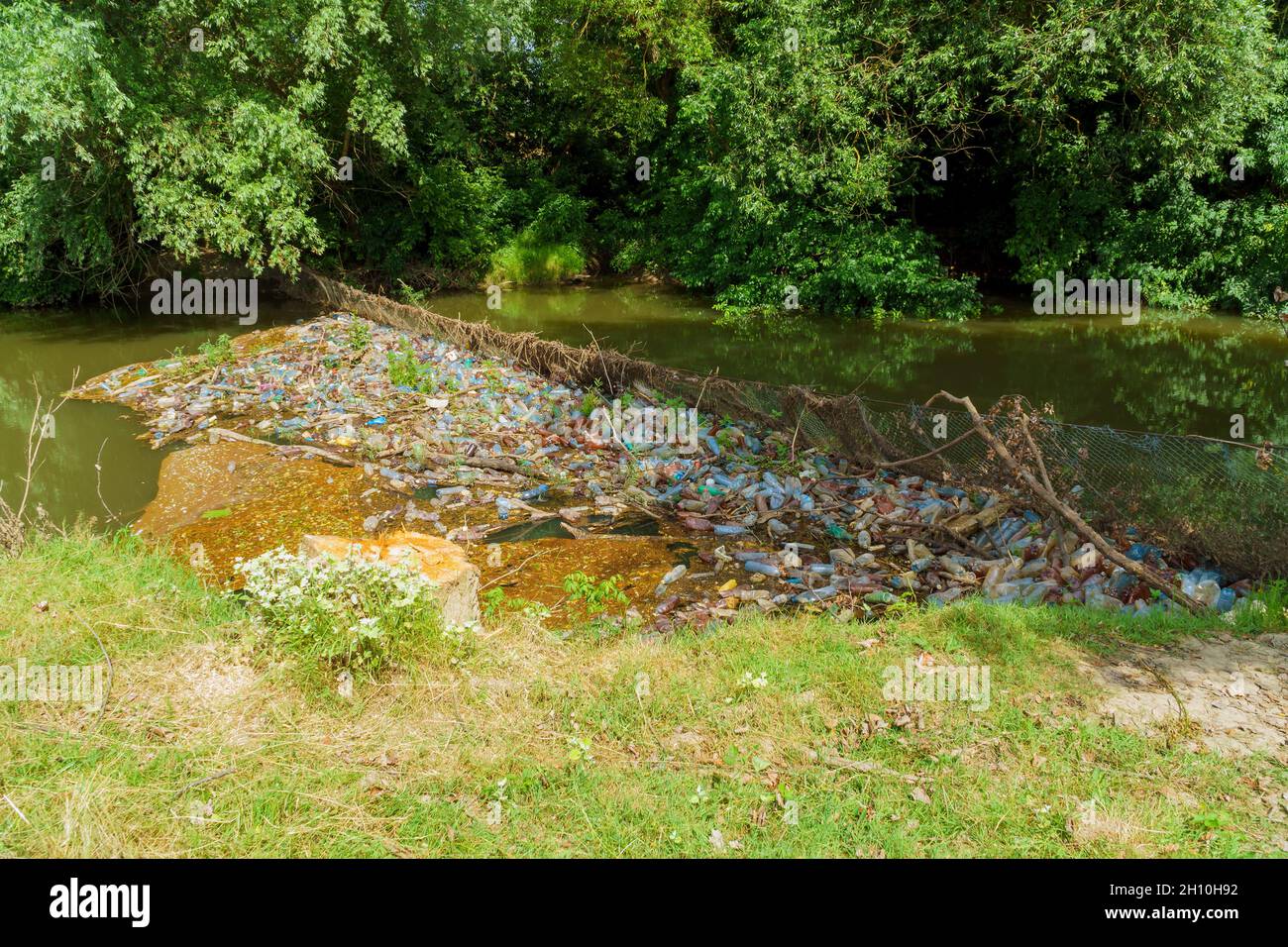 Beat plastic pollution with plastic bottles of cleaning plastic ...