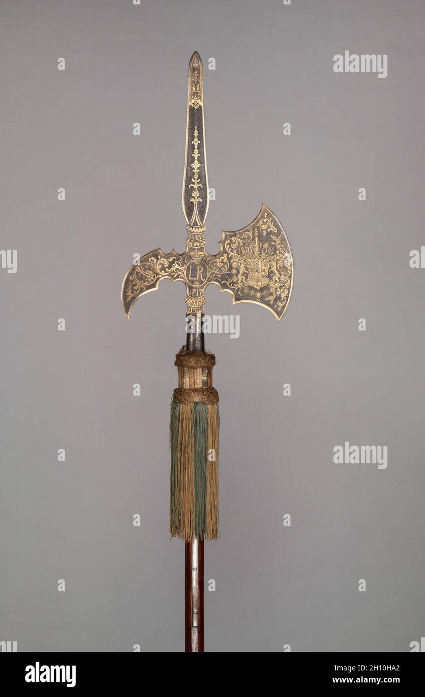 Parade Halberd (from the bodyguard of Ludwig Rudolf, Duke of Brunswick ...