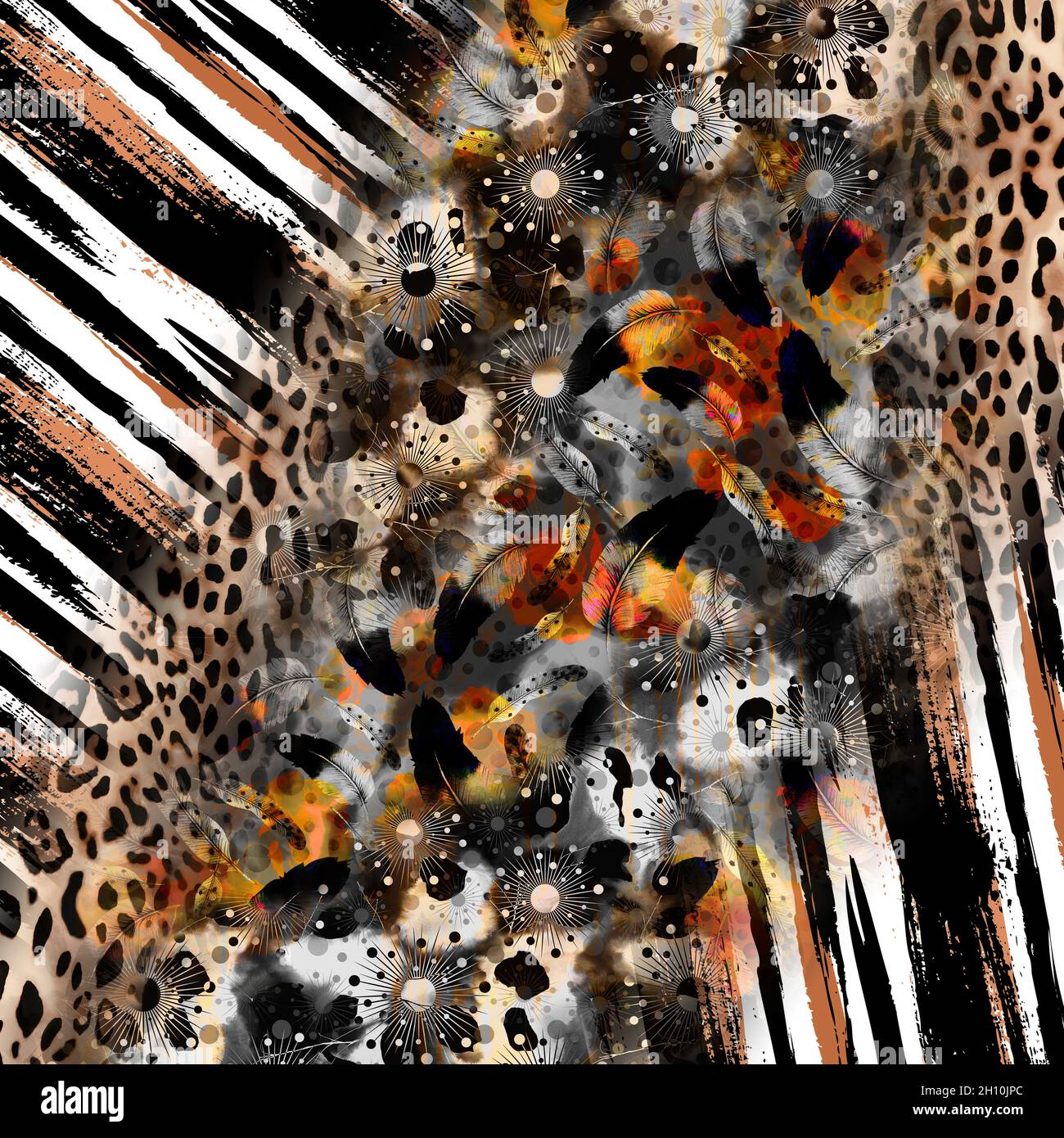 colorful textile print patterns, pillow designs Stock Photo - Alamy