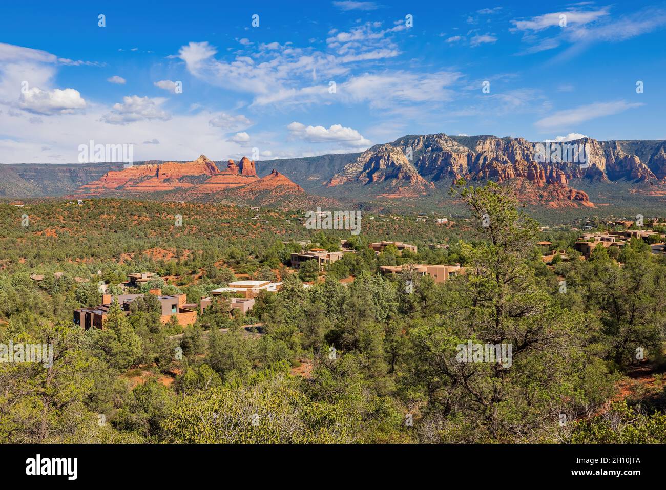 Sunny beautiful landscape of Sedona, Arizona Stock Photo - Alamy
