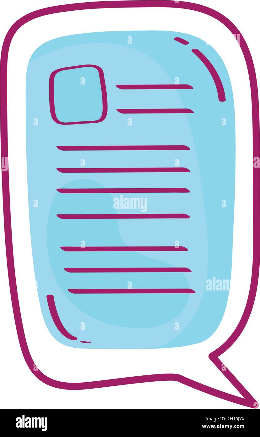 blue communication sign Stock Vector Image & Art - Alamy