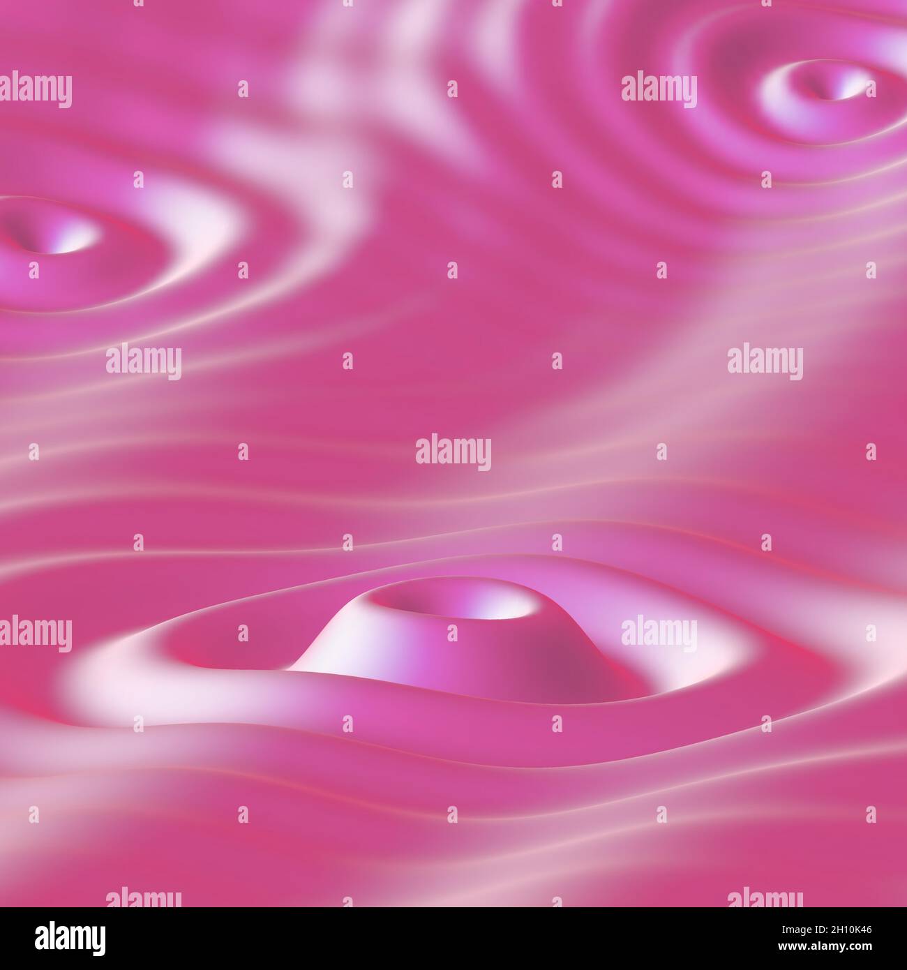 3D red sound wave: visualization of music listen and digital sound ...