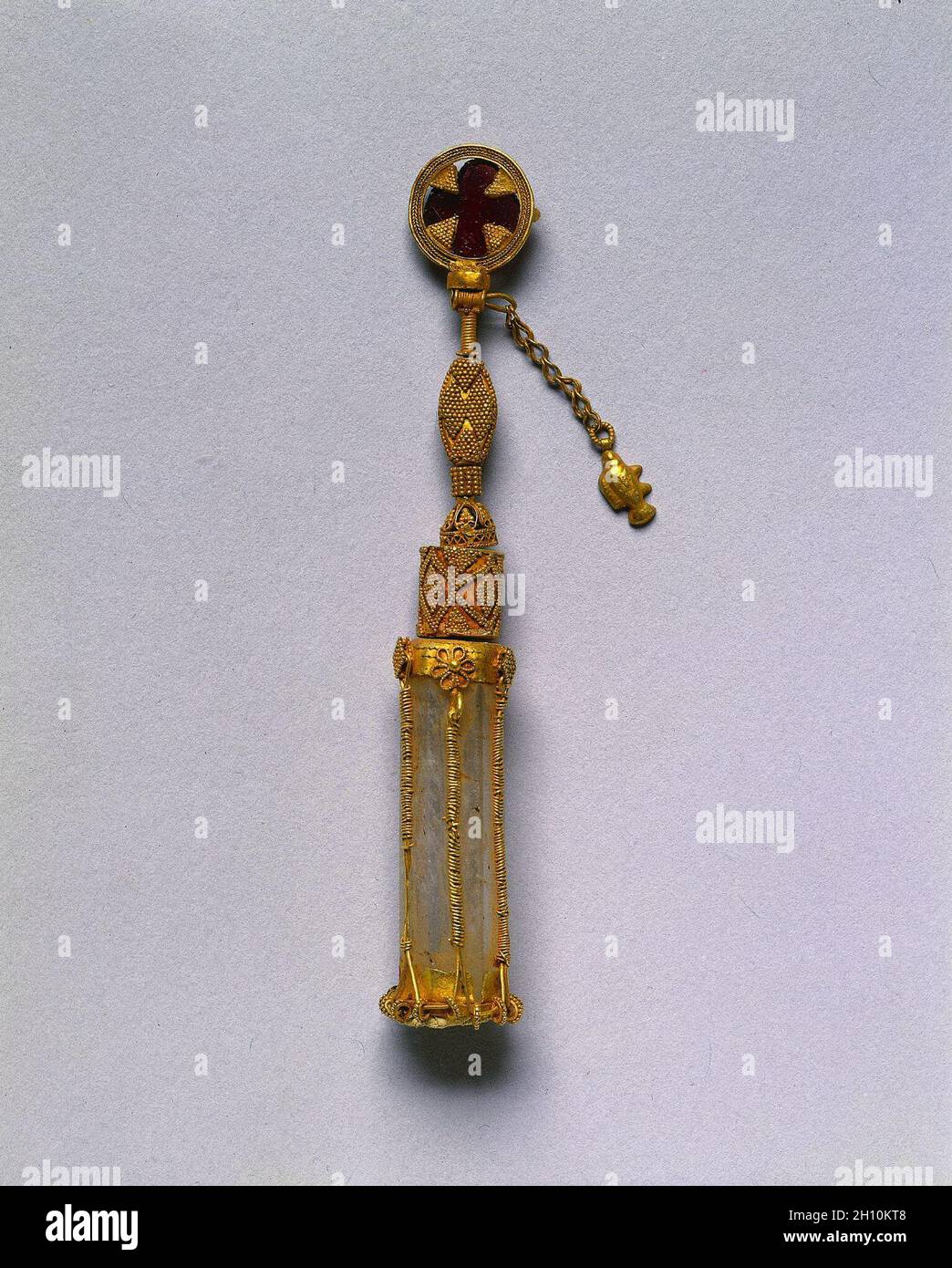 Mounted Rock Crystal, 500s-600s. Byzantium, Byzantine period, 6th-7th ...