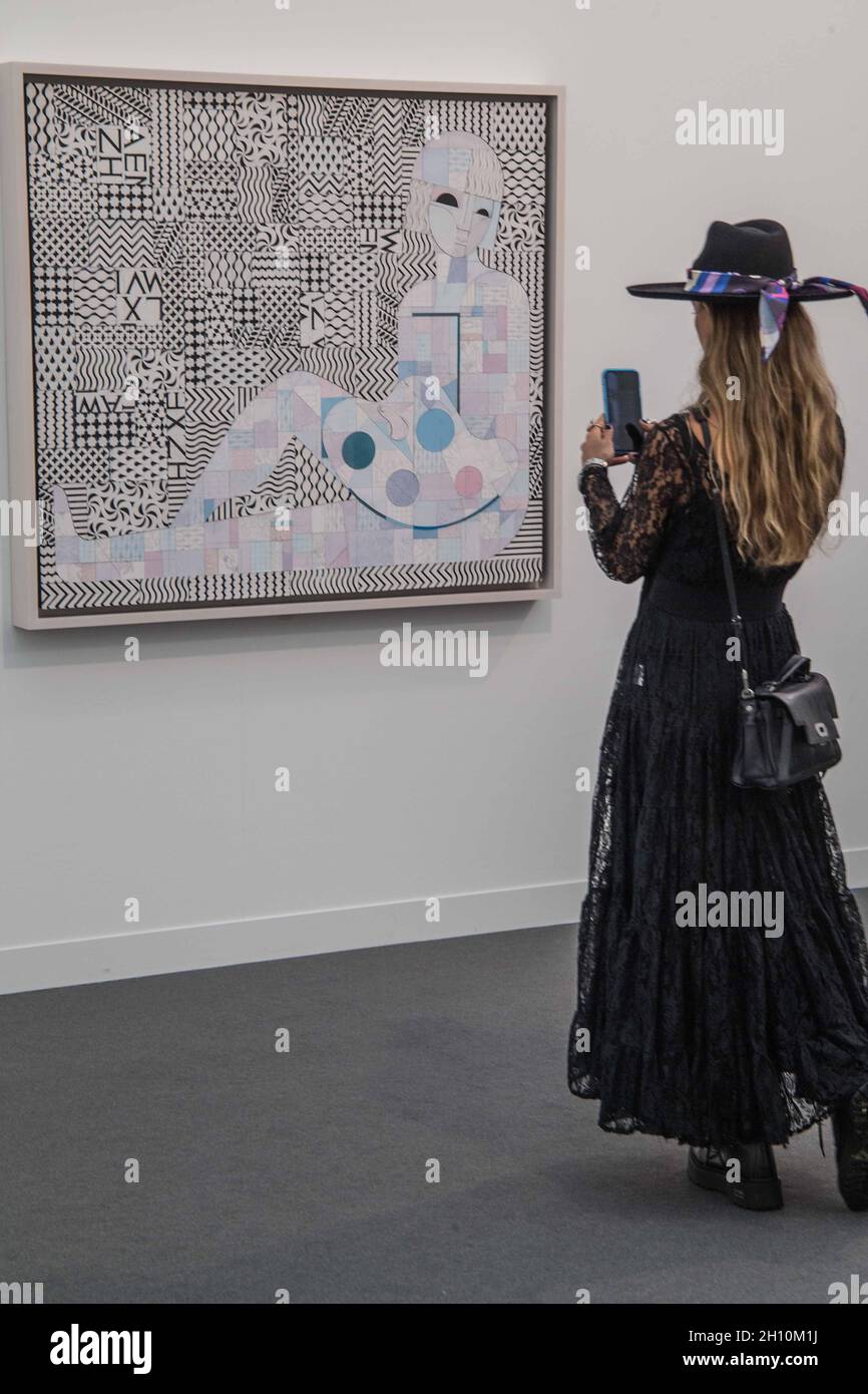 London, UK. 15th Oct, 2021. Frieze Art Fair the international ...