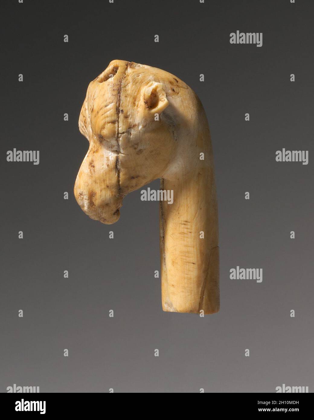 Giraffe Head, c. 1540-1296 BC. Egypt, New Kingdom, Dynasty 18. Ivory ...