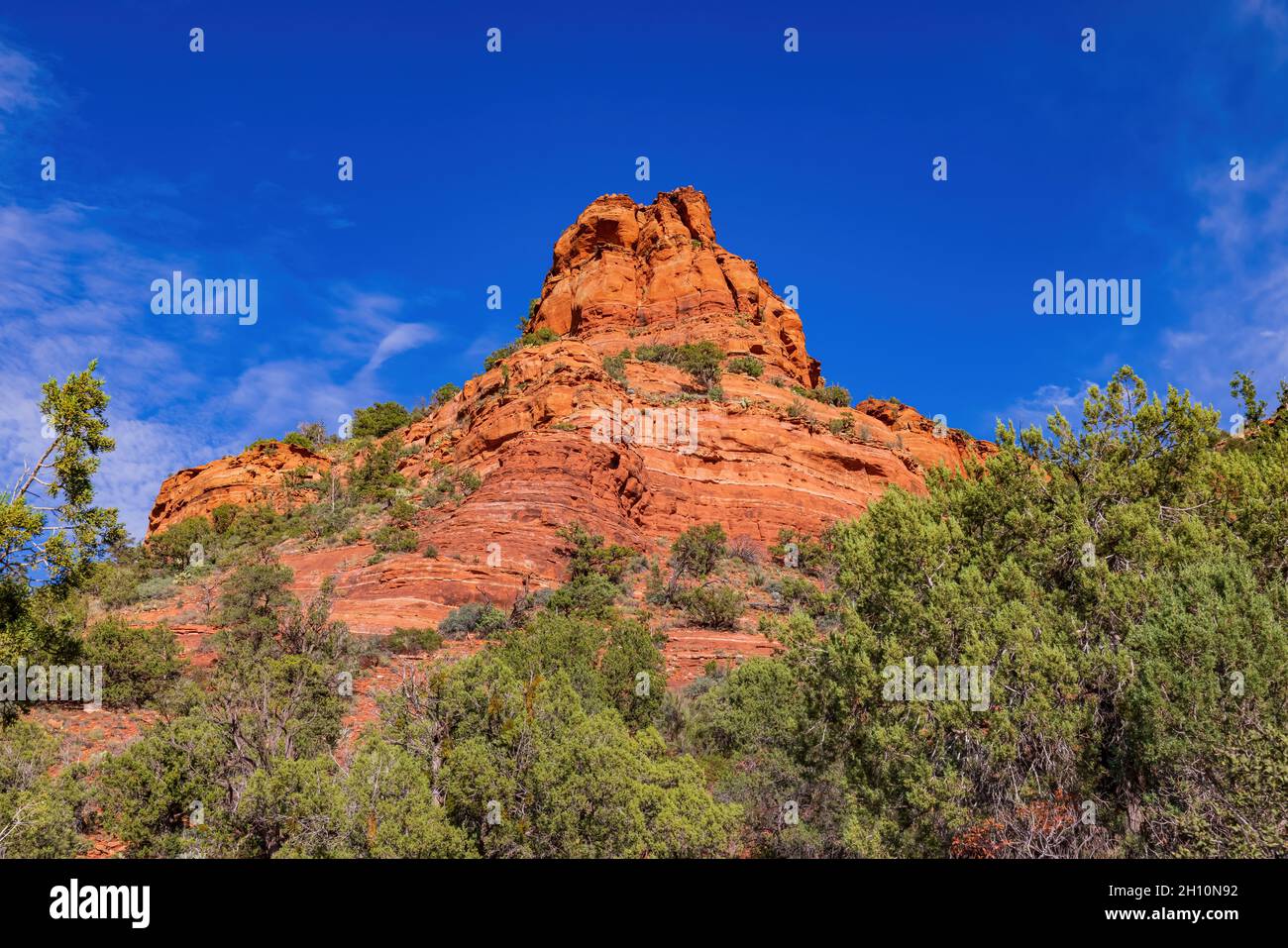 Sunny beautiful landscape of Sedona, Arizona Stock Photo - Alamy