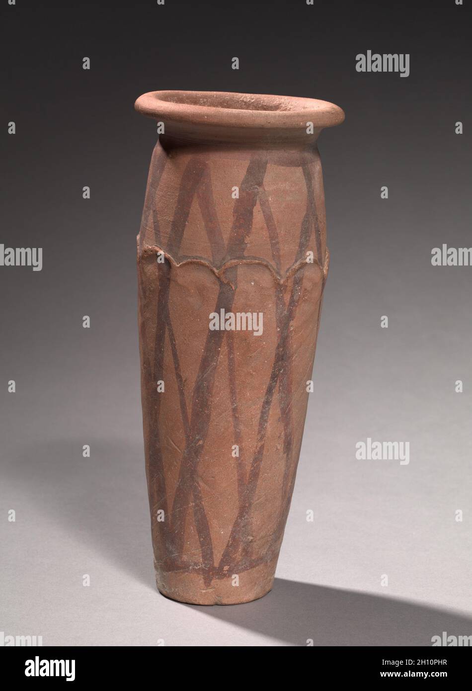 Wavy-Lined Jar, 4000-3000 BC. Egypt, late Predynastic Period, Naqada ...