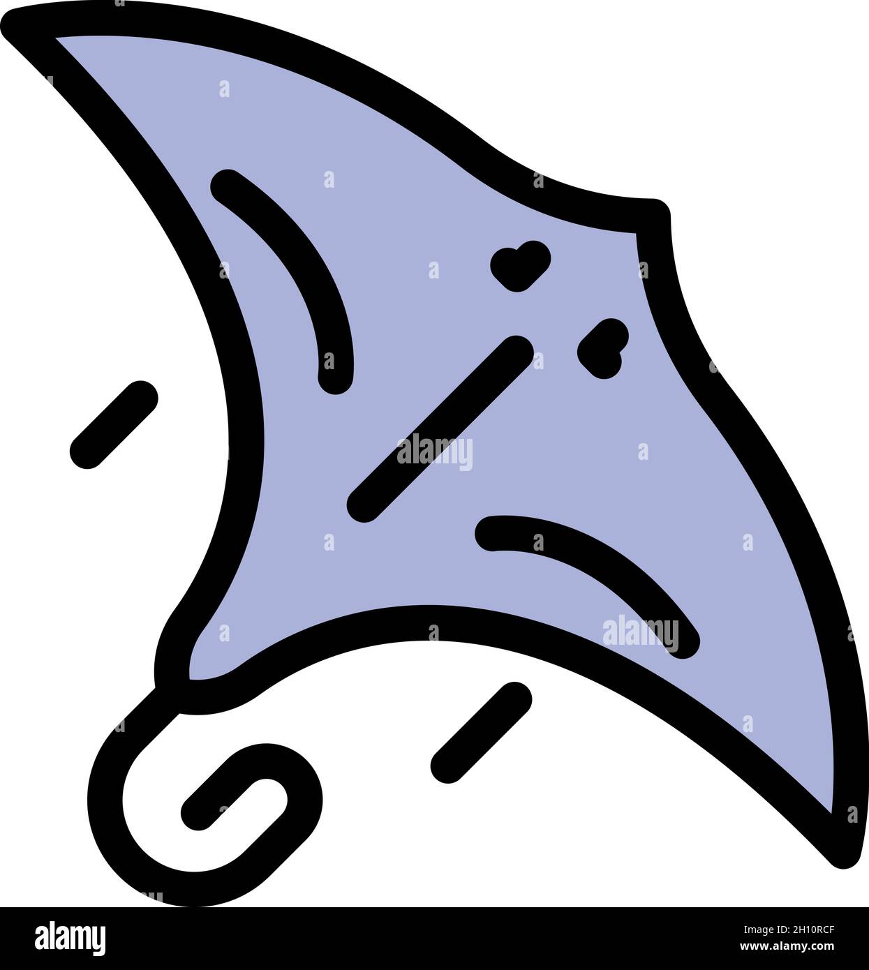 Devil ray shark Stock Vector Images - Alamy