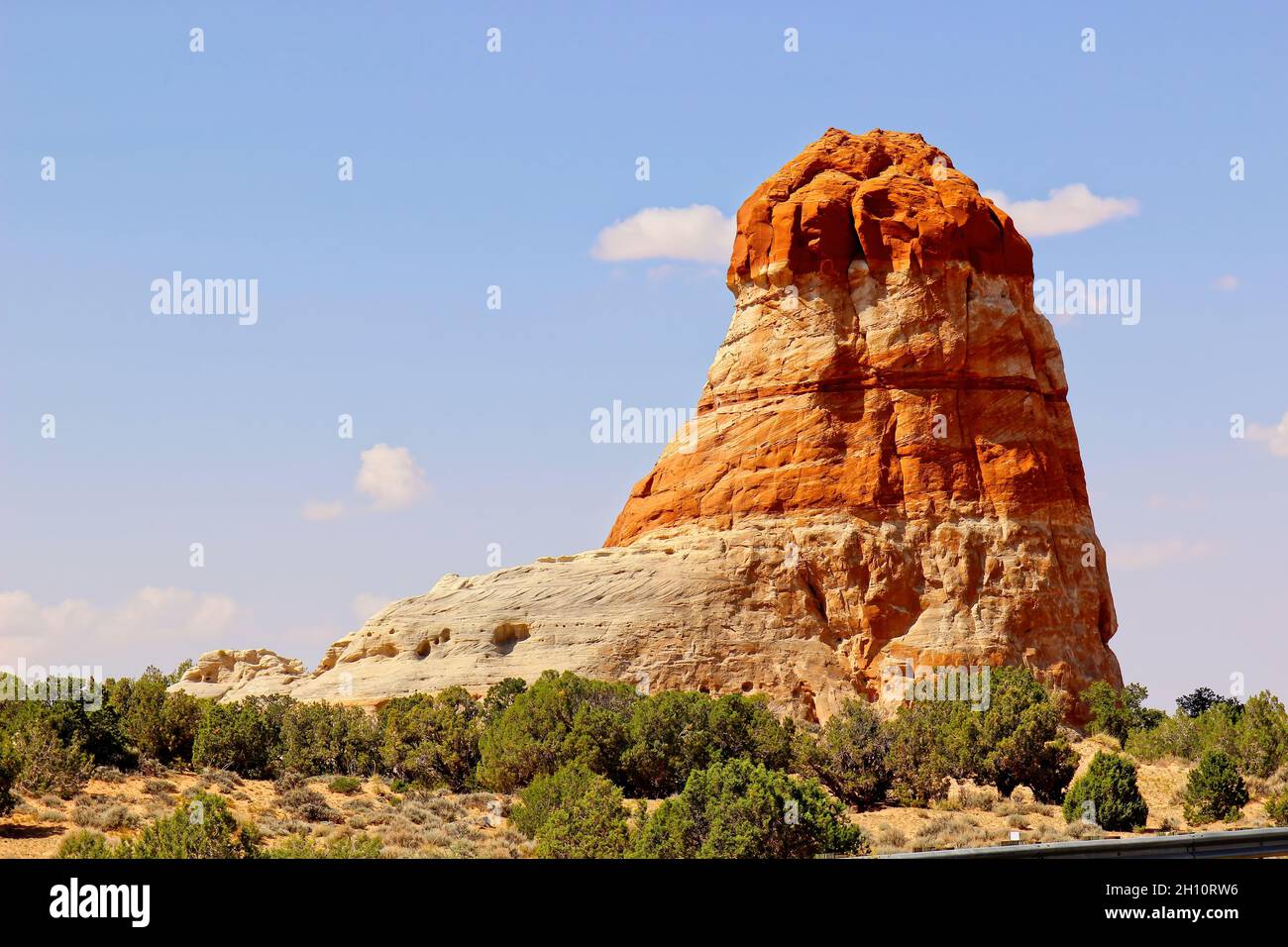 Colorful Rock Outcropping In Southwest High Desert Stock Photo - Alamy
