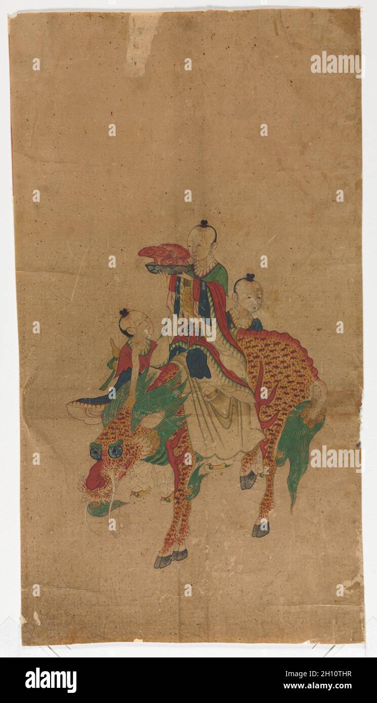 Daoist painting hi-res stock photography and images - Alamy