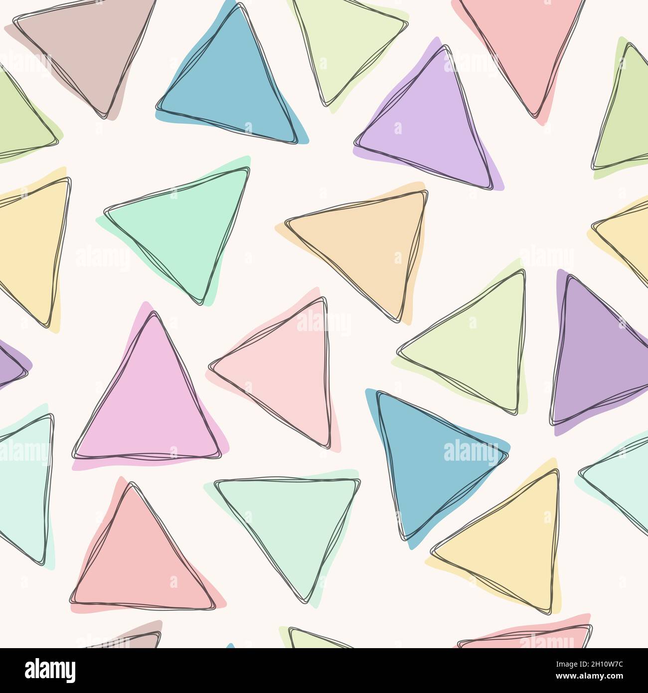 Seamless pattern of geometric shapes for banners, covers, textures ...