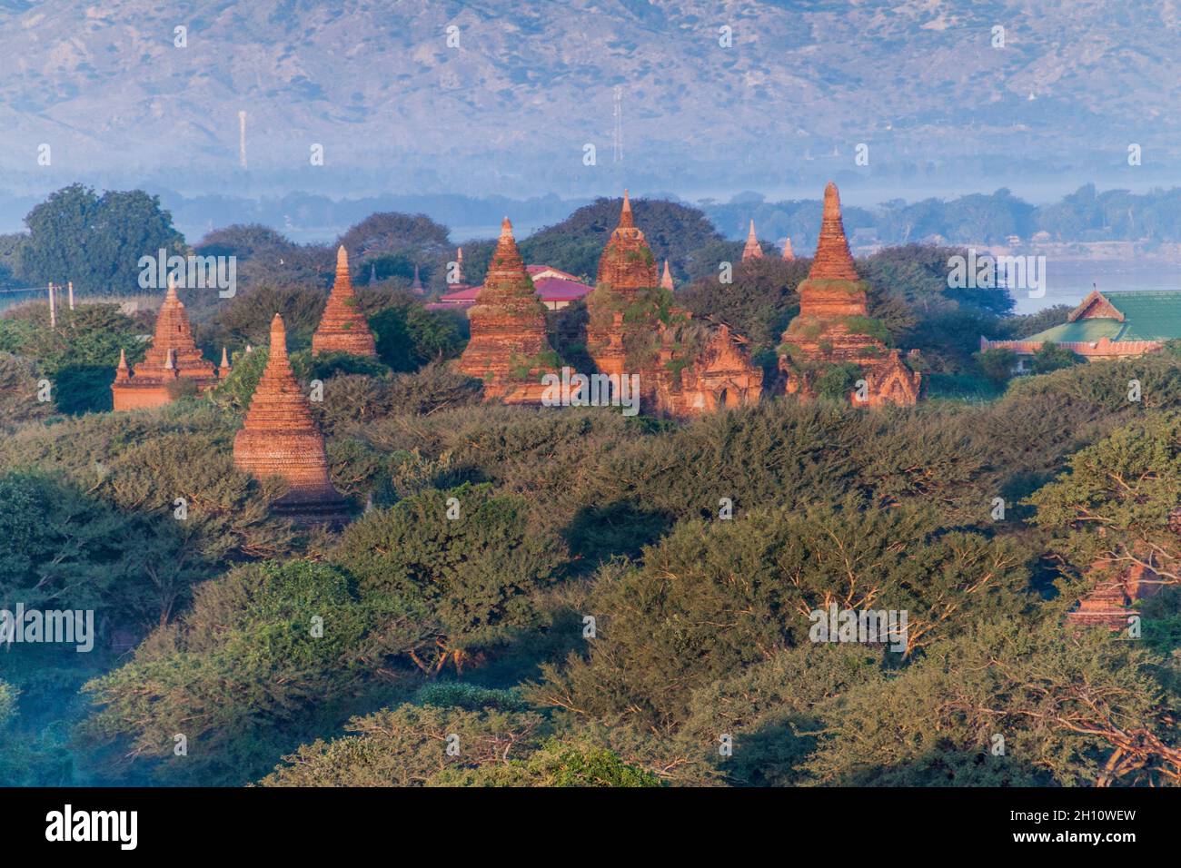 Temples bagan archeological zone hi-res stock photography and images ...