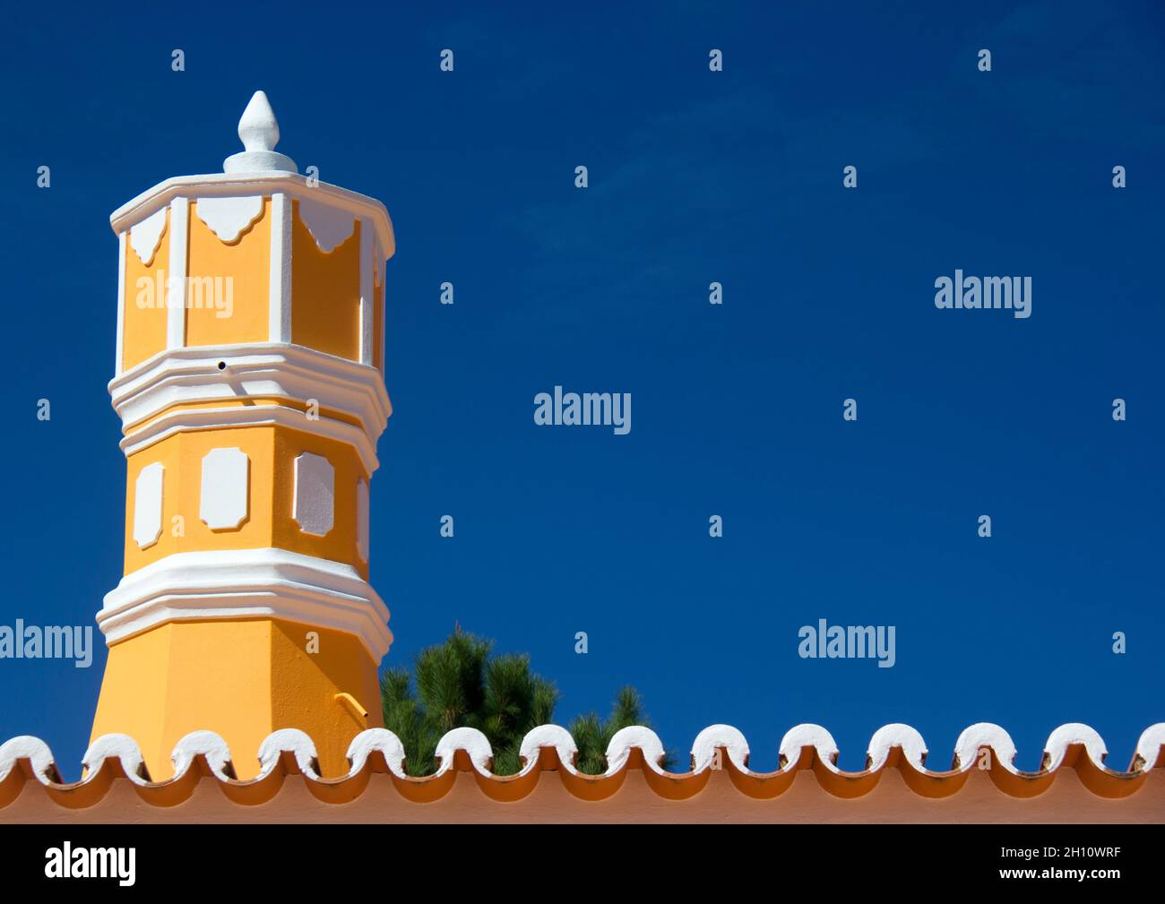 Beautiful detailed Monchique Chimney. These Chimneys are very large and ...