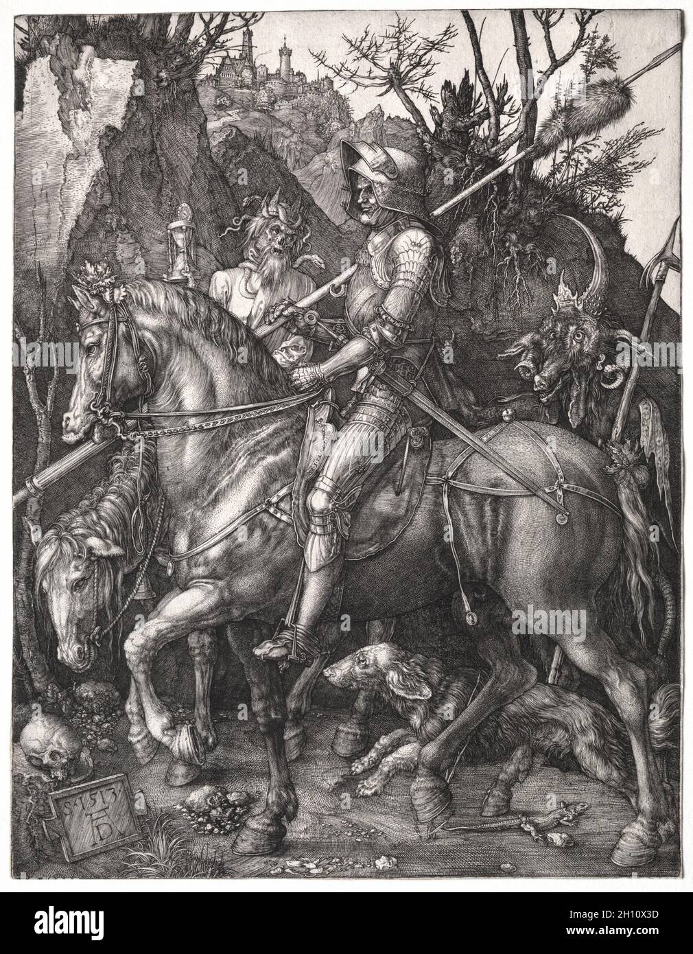 Albrecht dürer knight death devil Cut Out Stock Images & Pictures - Alamy