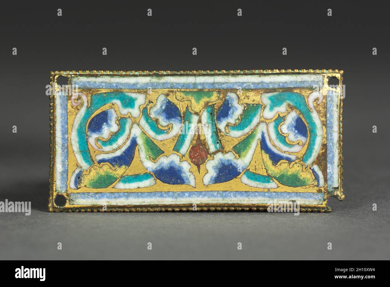 Plaque from a Reliquary Shrine, c. 1180-1190. Germany, Rhine Valley ...