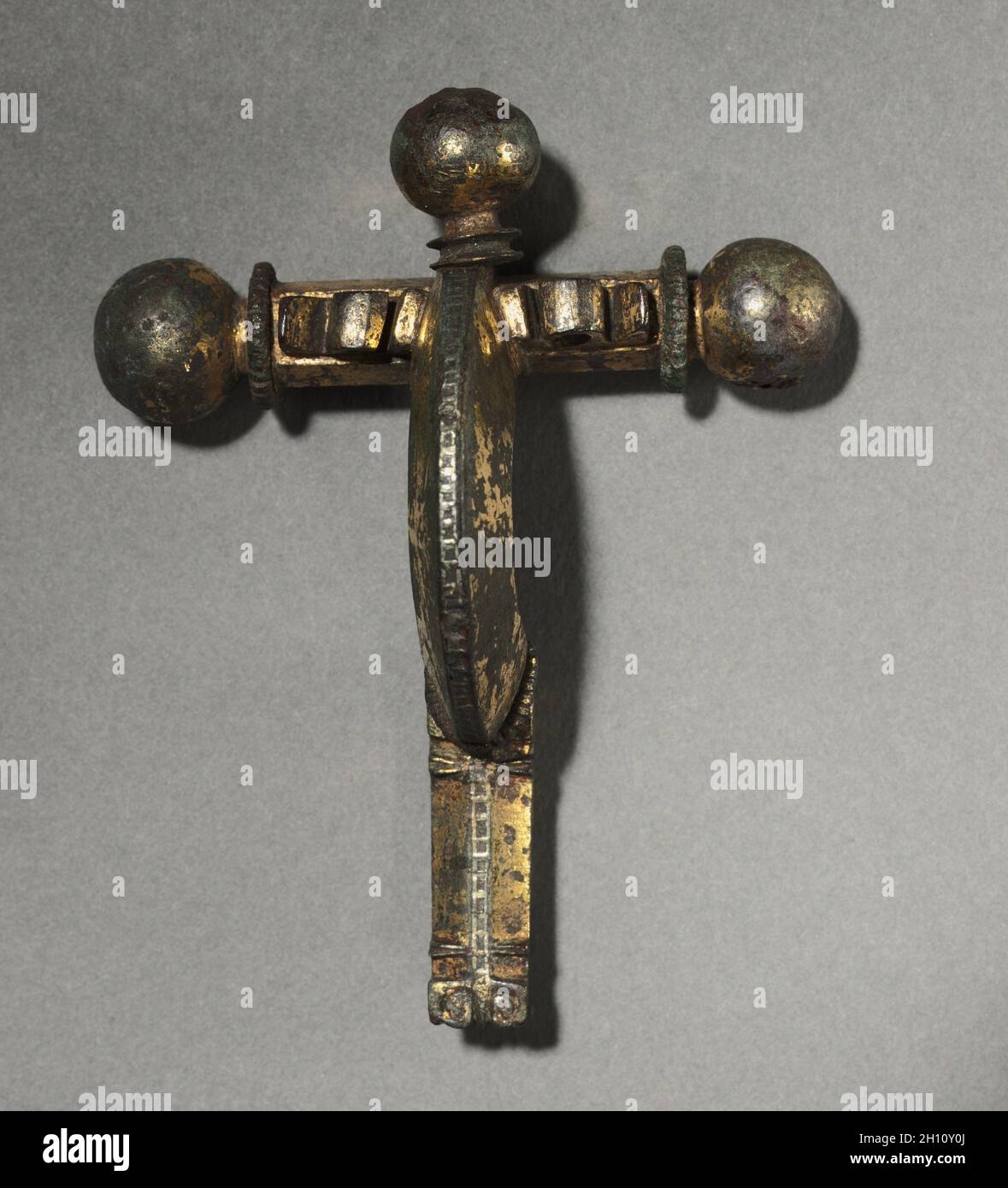 Crossbow Fibula, c. 350-400. Gallo-Roman or Romano-British, Migration ...