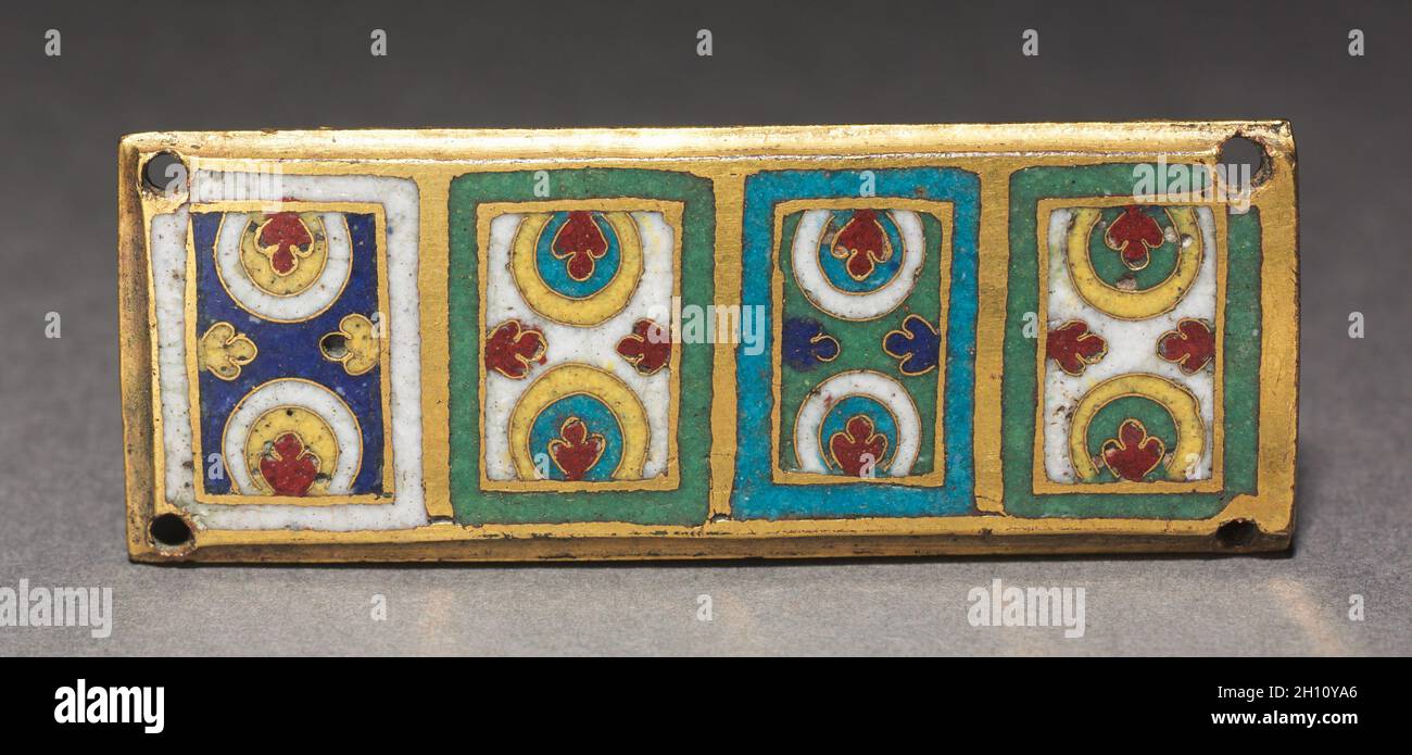 Plaque from a Reliquary Shrine, c. 1170. Germany, Rhine Valley, Cologne ...