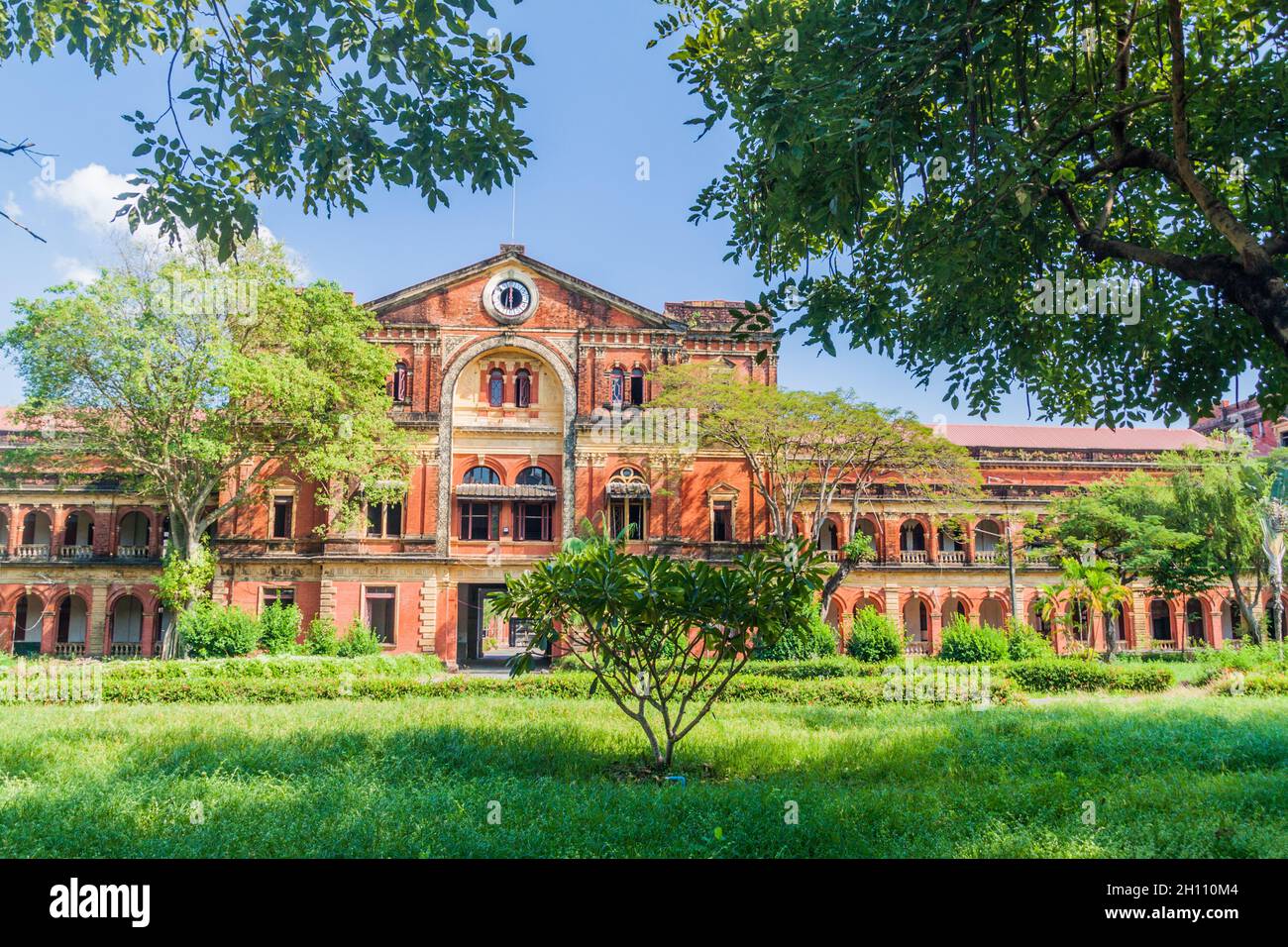 Ministers Office building in Yangon, Myanmar Stock Photo - Alamy