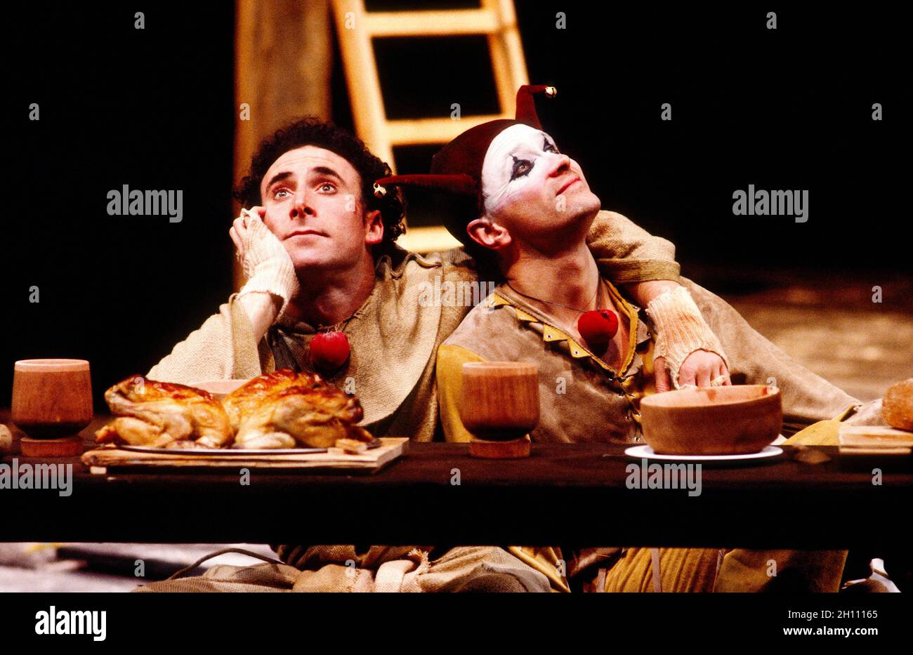 l-r: Antony Sher (Marcel Flote), Jim Hooper (Sonnerie) in RED NOSES by ...
