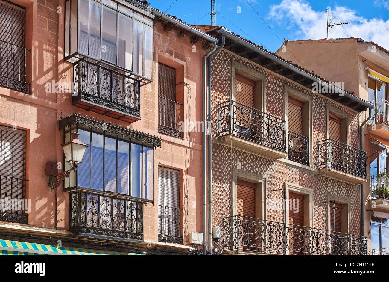 Sgraffito building detail hi-res stock photography and images - Alamy