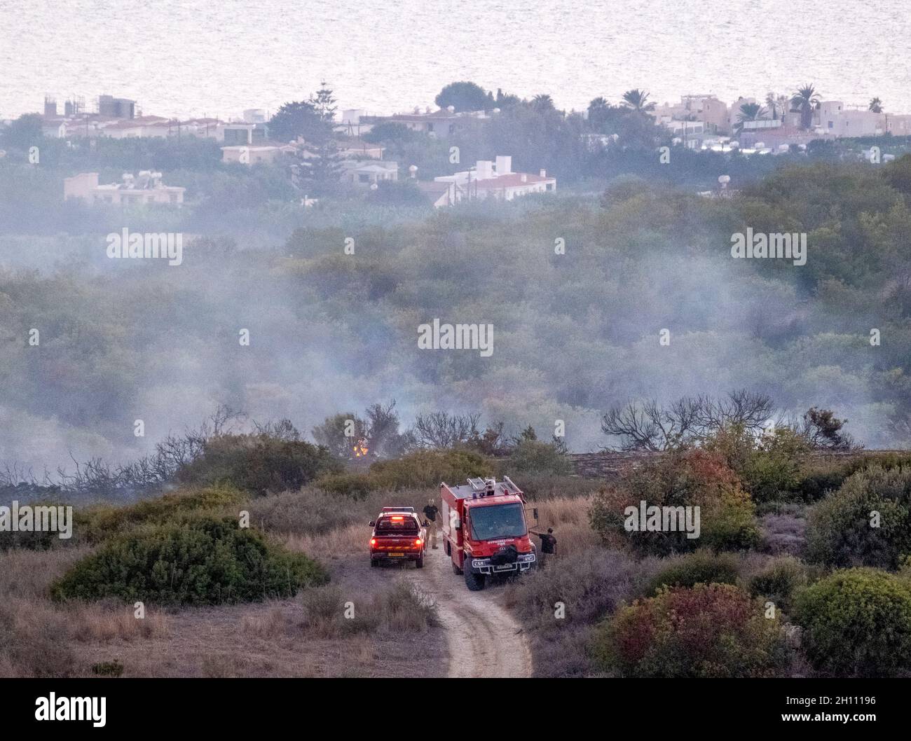 Fire containment cyprus hi-res stock photography and images - Alamy