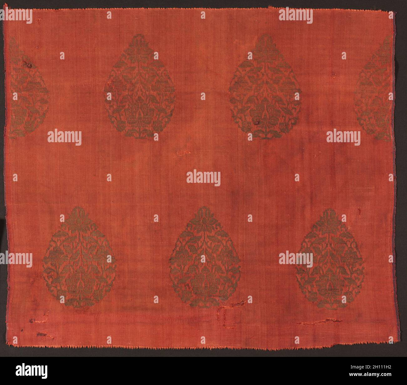 Brocade with Lotus Flowers, 1200s-mid-1300s. China, Northern, Mongol ...