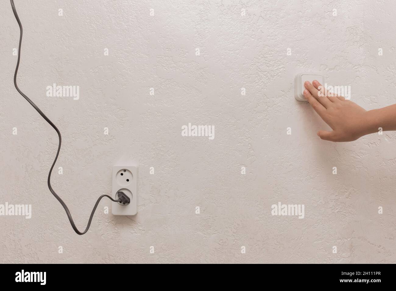 Home electrical appliances, plug and socket safe use, power of ...