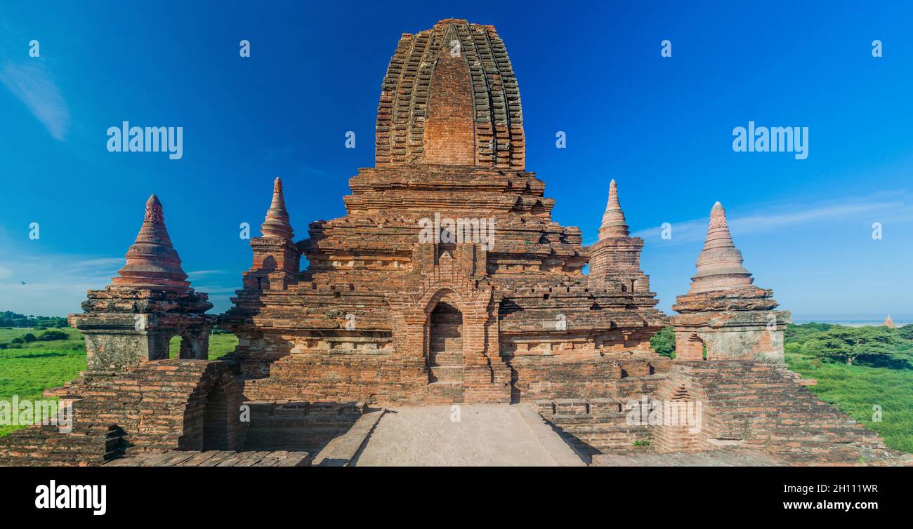 View bagan temples stupas hi-res stock photography and images - Alamy