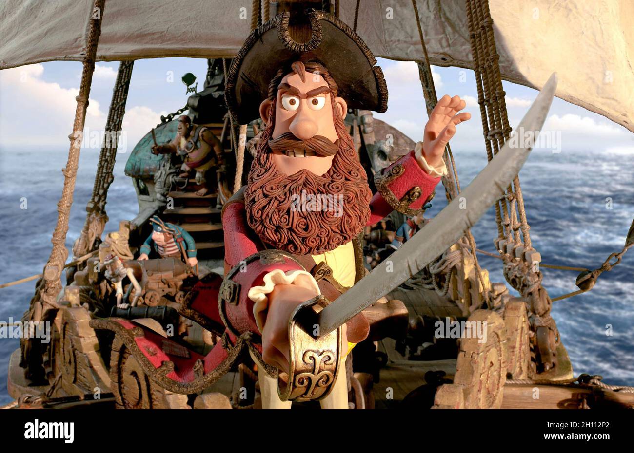 Los Angeles, USA. A scene from ©Sony Pictures new film: The Pirates ...