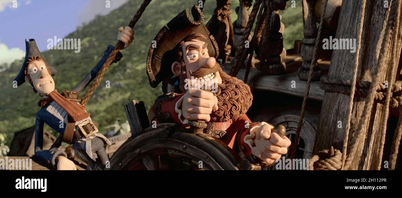 Los Angeles, USA. A scene from ©Sony Pictures new film: The Pirates ...