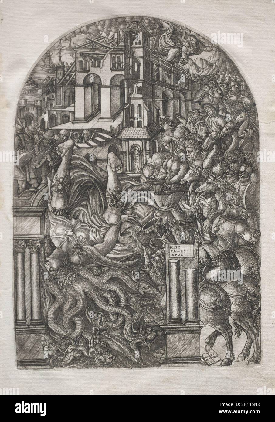 The Apocalypse: The Fall of Babylon, 1546-1556. Jean Duvet (French ...