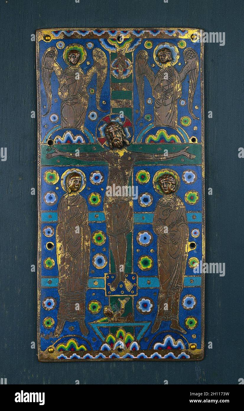 Plaque from a Book Cover with the Crucifixion, 1st half of 1200s ...