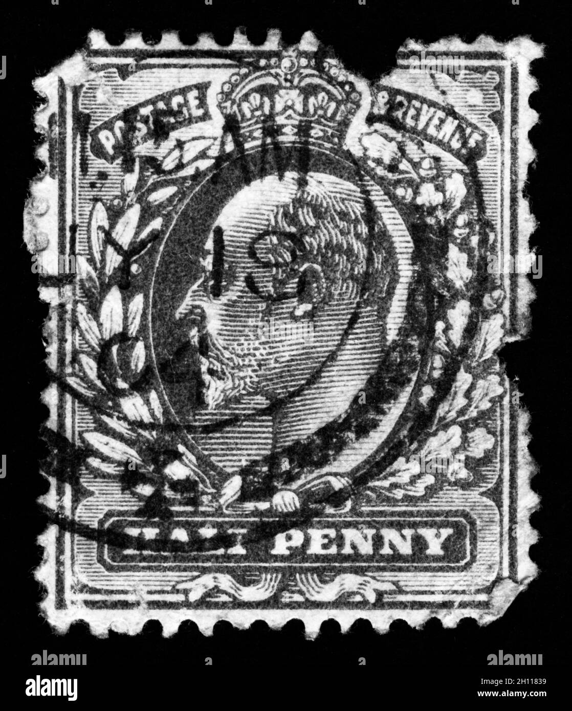 King Edward Vii Postage Stamp High Resolution Stock Photography and ...