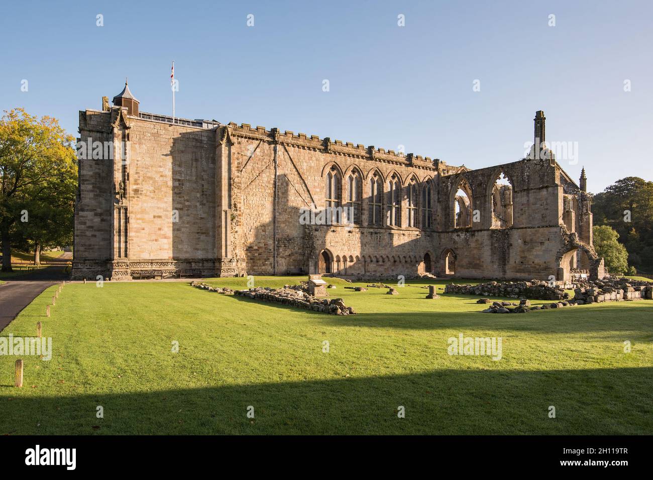 On the Bolton Abbey Estate in Lower Wharfedale, Yorkshire Dales ...