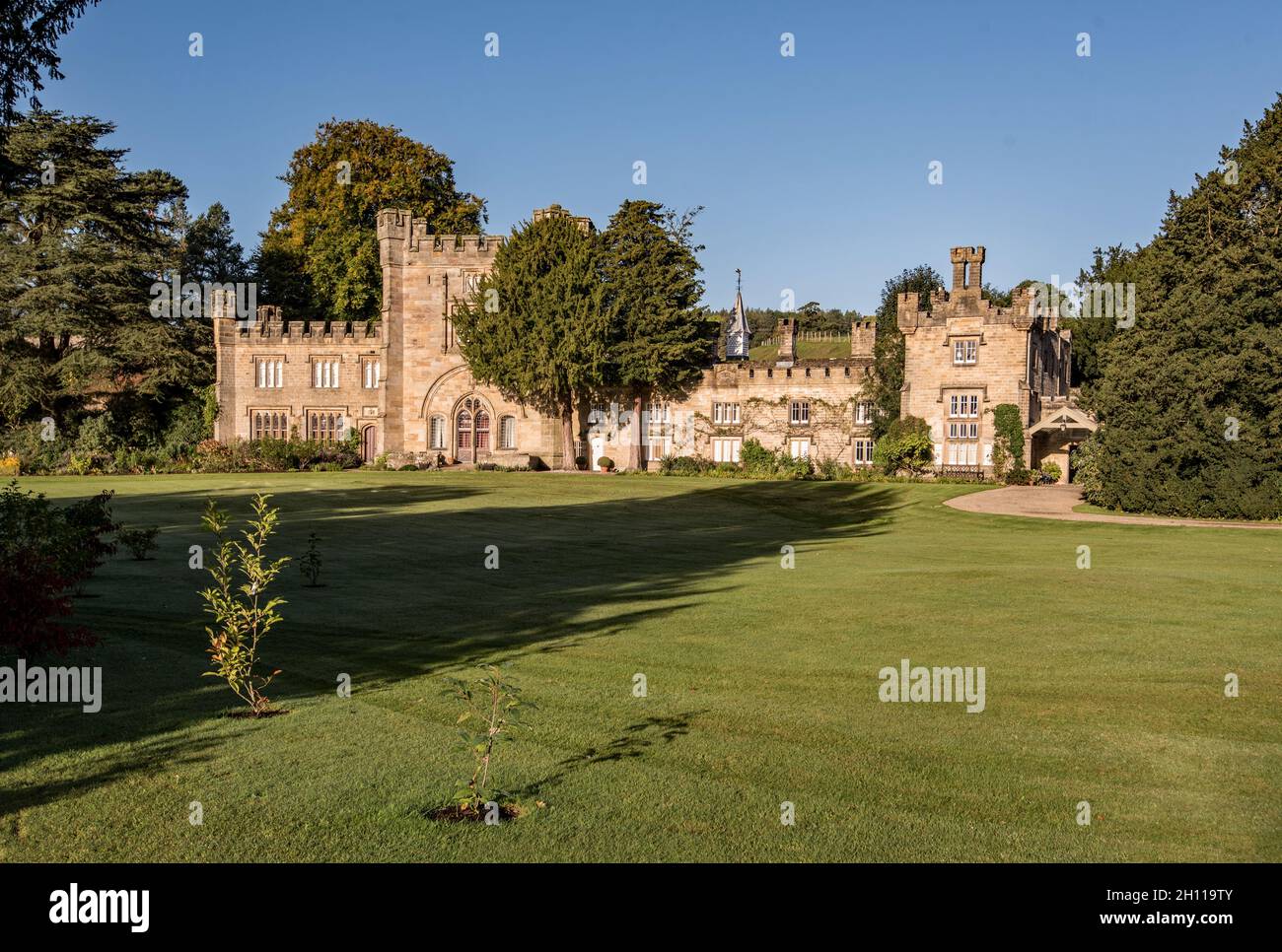 On the Bolton Abbey Estate in Lower Wharfedale, Yorkshire Dales ...