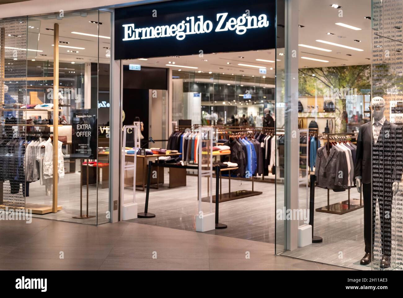 Hong Kong, China. 1st Oct, 2021. Italian luxury fashion brand ...