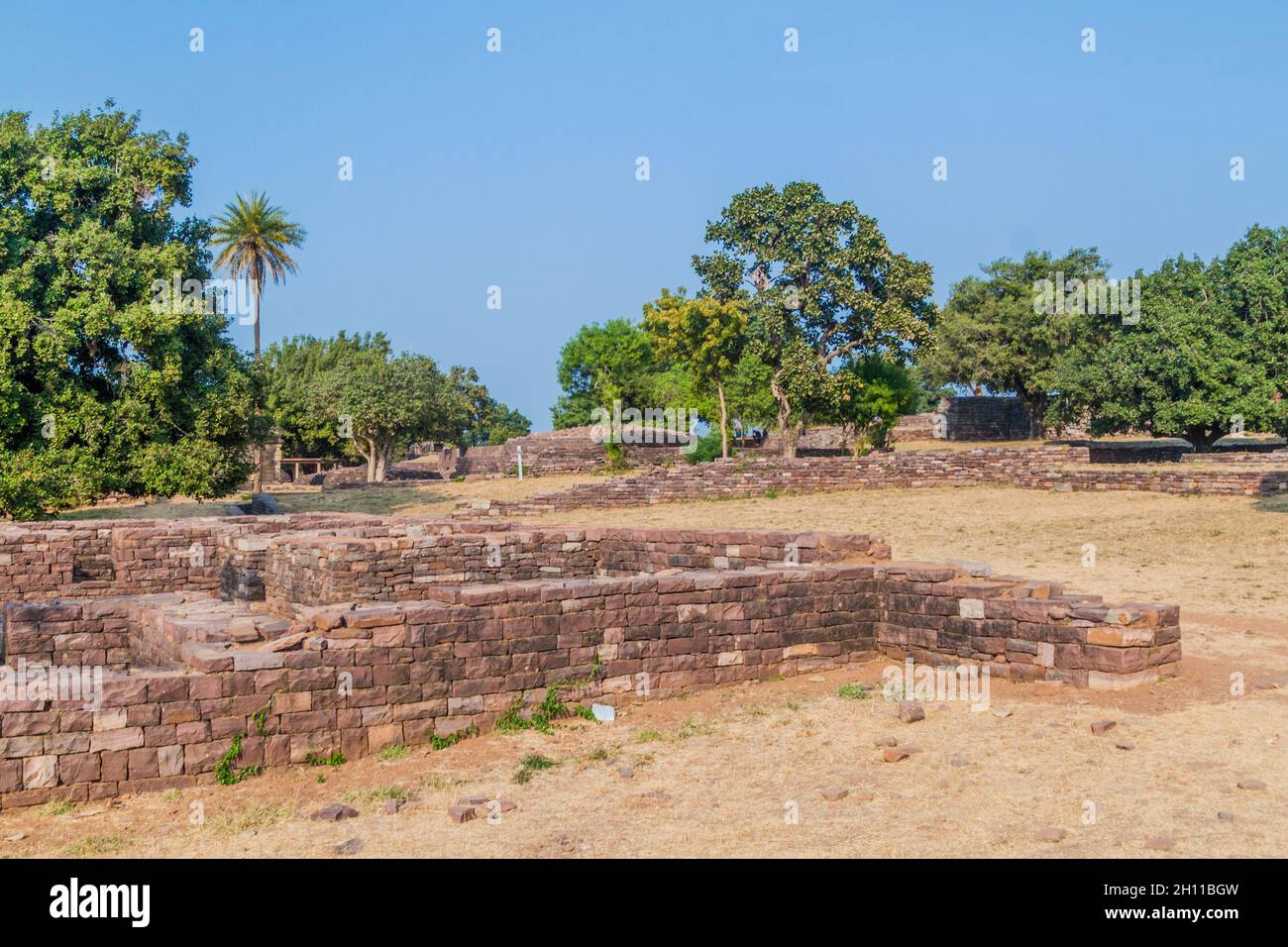 Buddhist ruins of Sanchi, Madhya Pradesh, India Stock Photo - Alamy