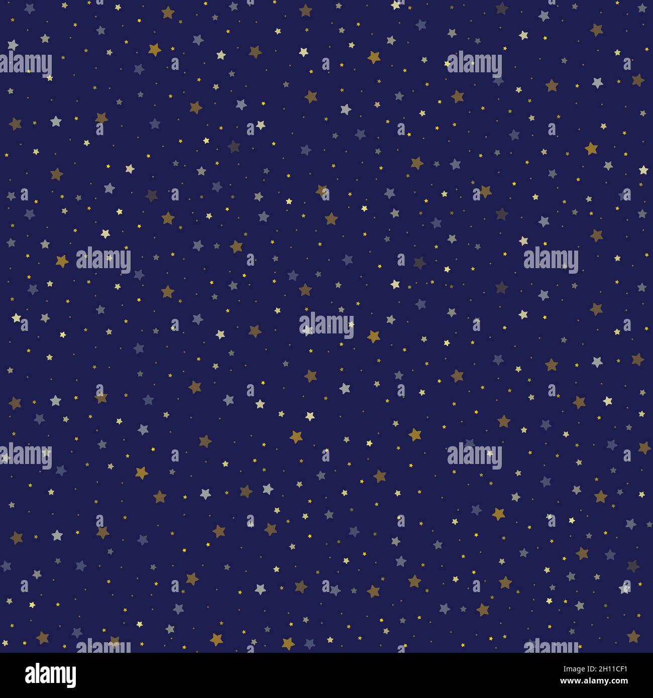 Little stars on a blue background vector stock illustration Stock ...