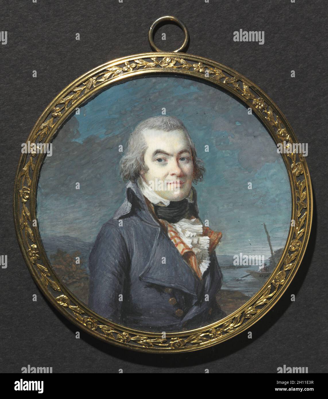 Portrait of a Man in a Landscape, c. 1795. Marie Gabrielle Capet ...