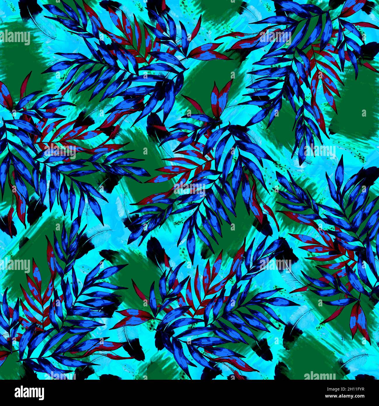 colorful textile print patterns, pillow designs Stock Photo - Alamy