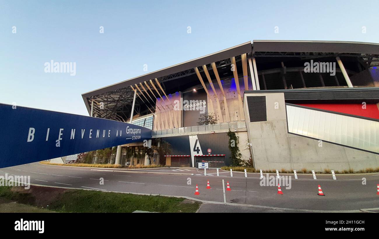 Ol stadium lyon general view hi-res stock photography and images - Alamy