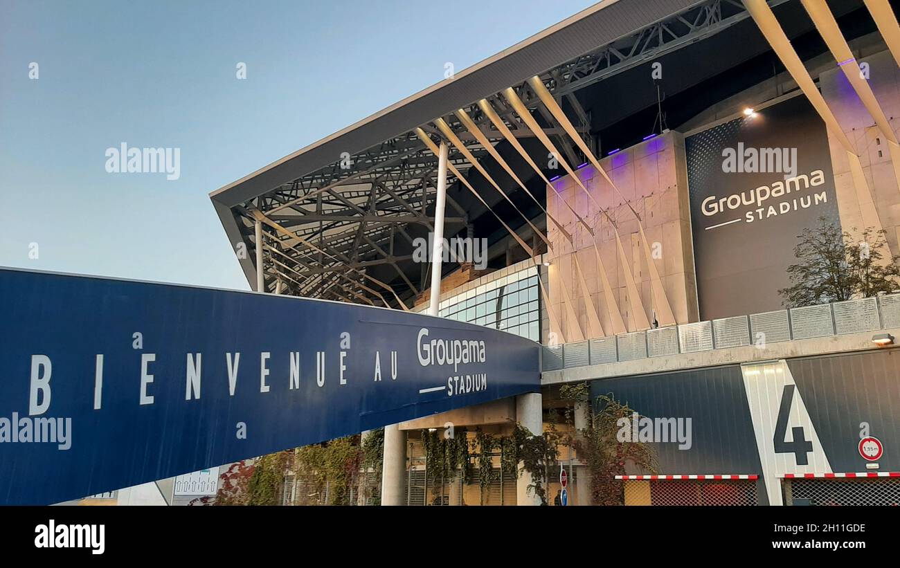 Ol stadium lyon general view hi-res stock photography and images - Alamy