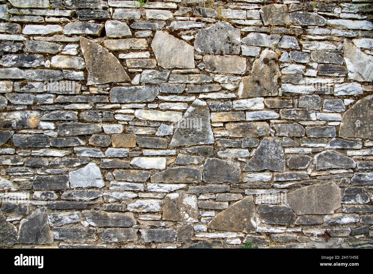 Stone wall texture for designers and 3d artists Atoms are represented ...