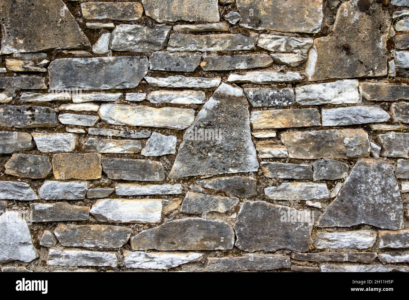 Stone wall texture for designers and 3d artists Atoms are represented ...