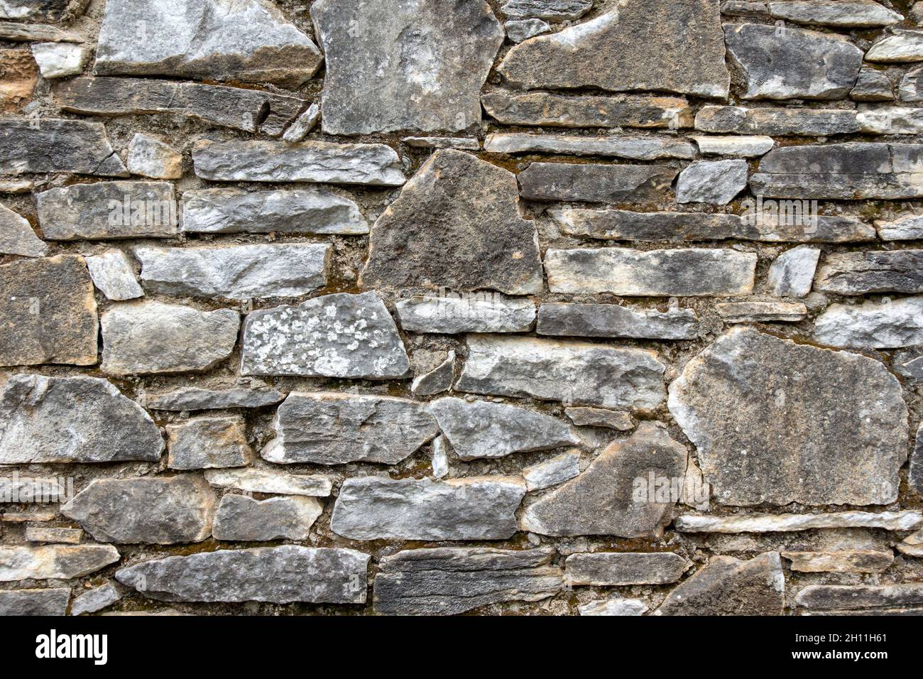 Stone wall texture for designers and 3d artists Atoms are represented ...