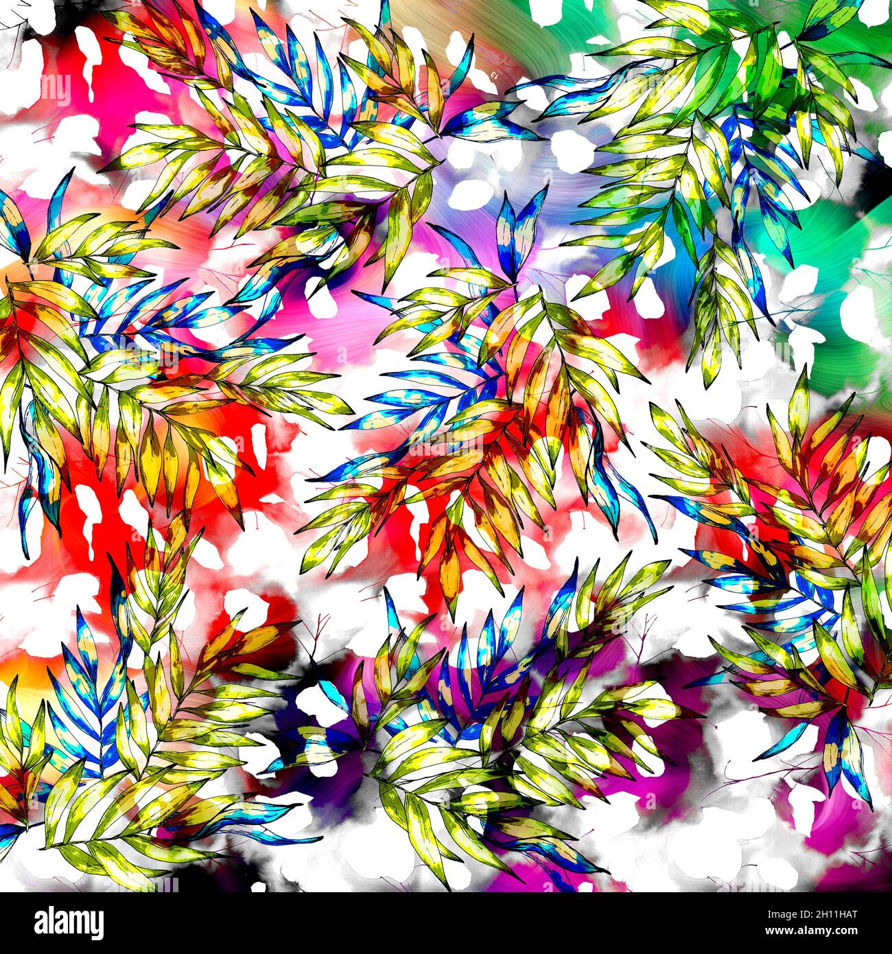 Fashion fabric print patterns, dress designs Stock Photo - Alamy