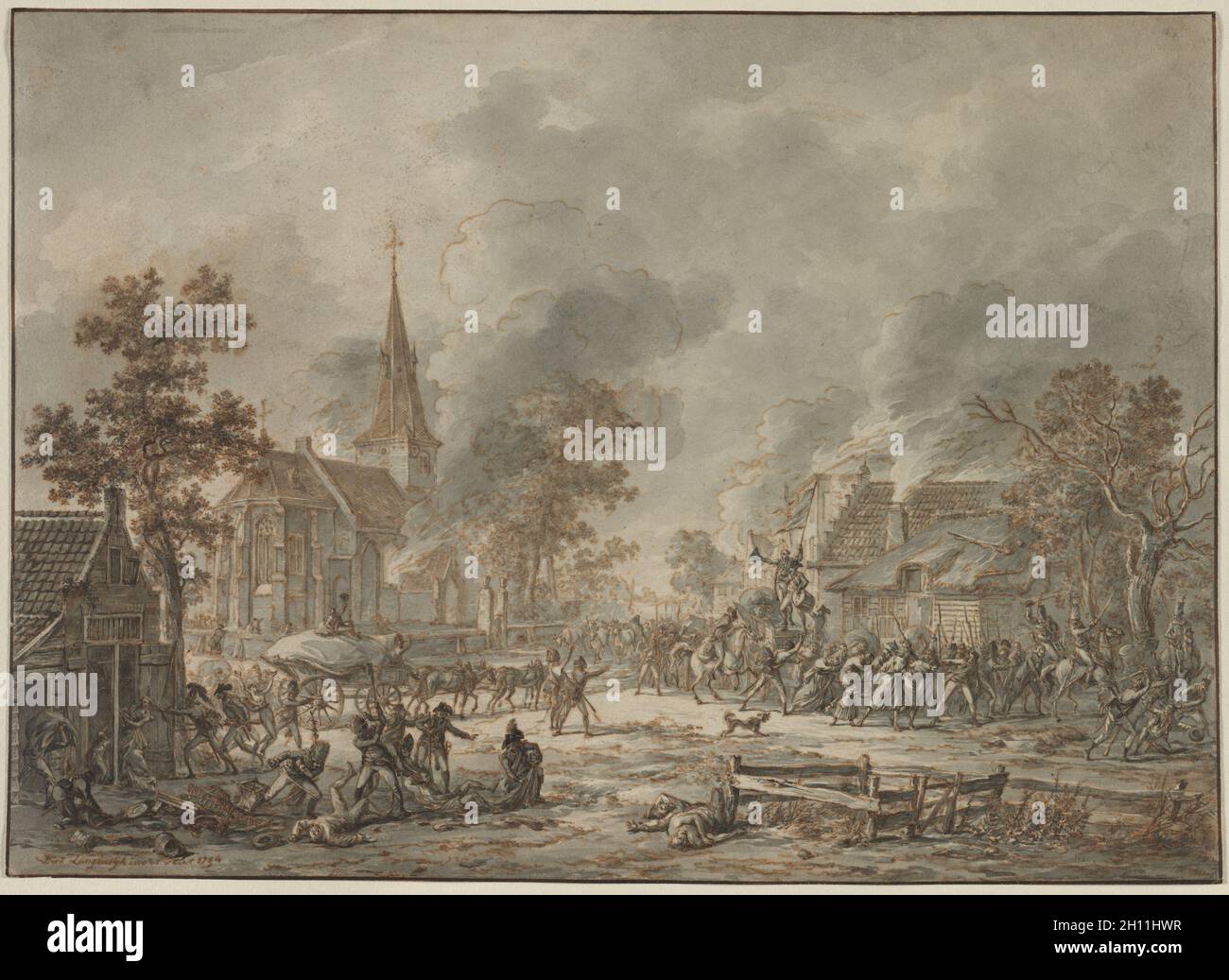 Pillaging soldiers hi-res stock photography and images - Alamy