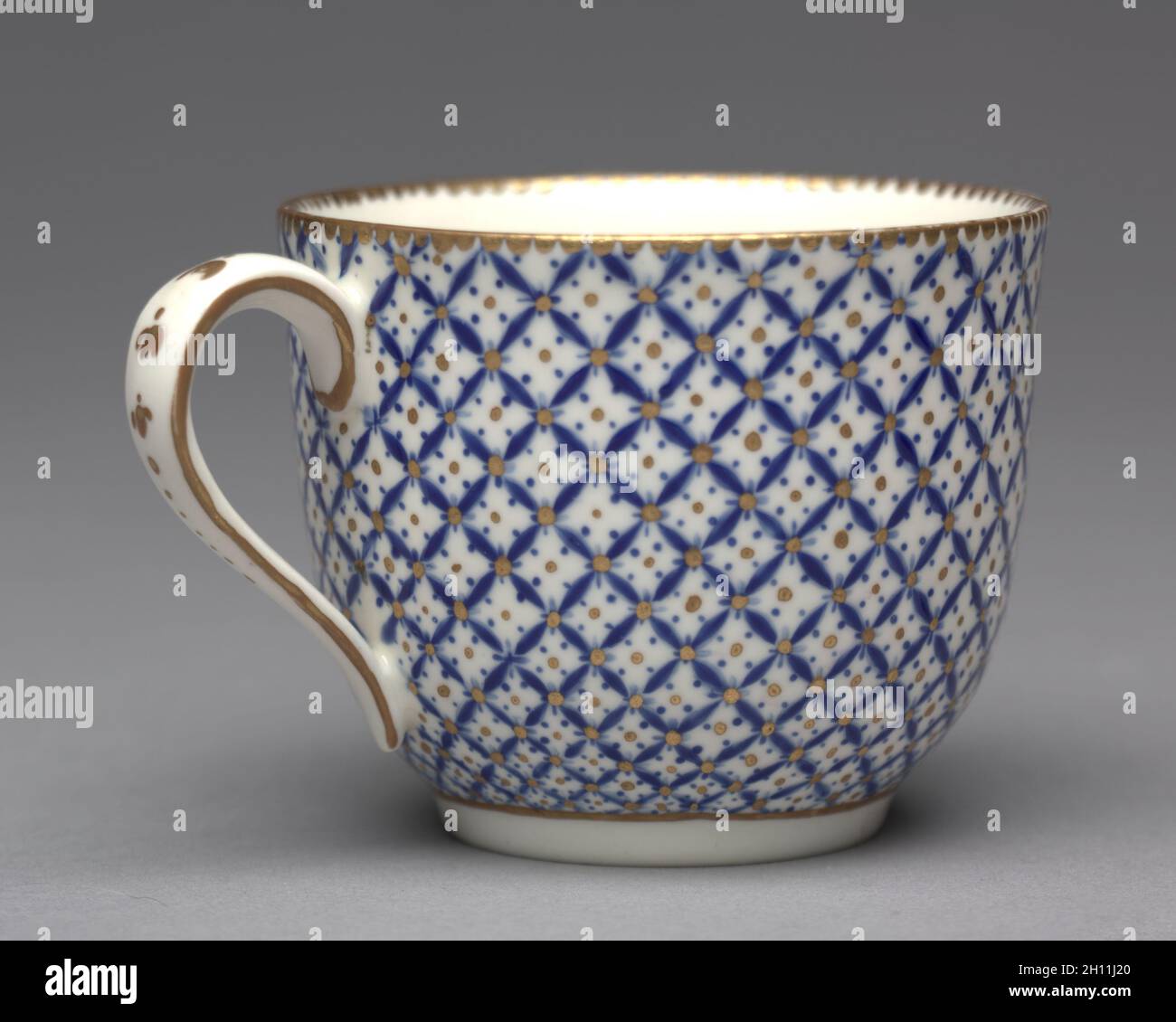 Cup, c. 1760-1770. France, Chantilly, 18th century. Porcelain; overall ...