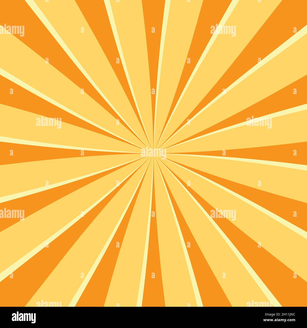 Abstract retro background with sun ray. Summer vector illustration for ...