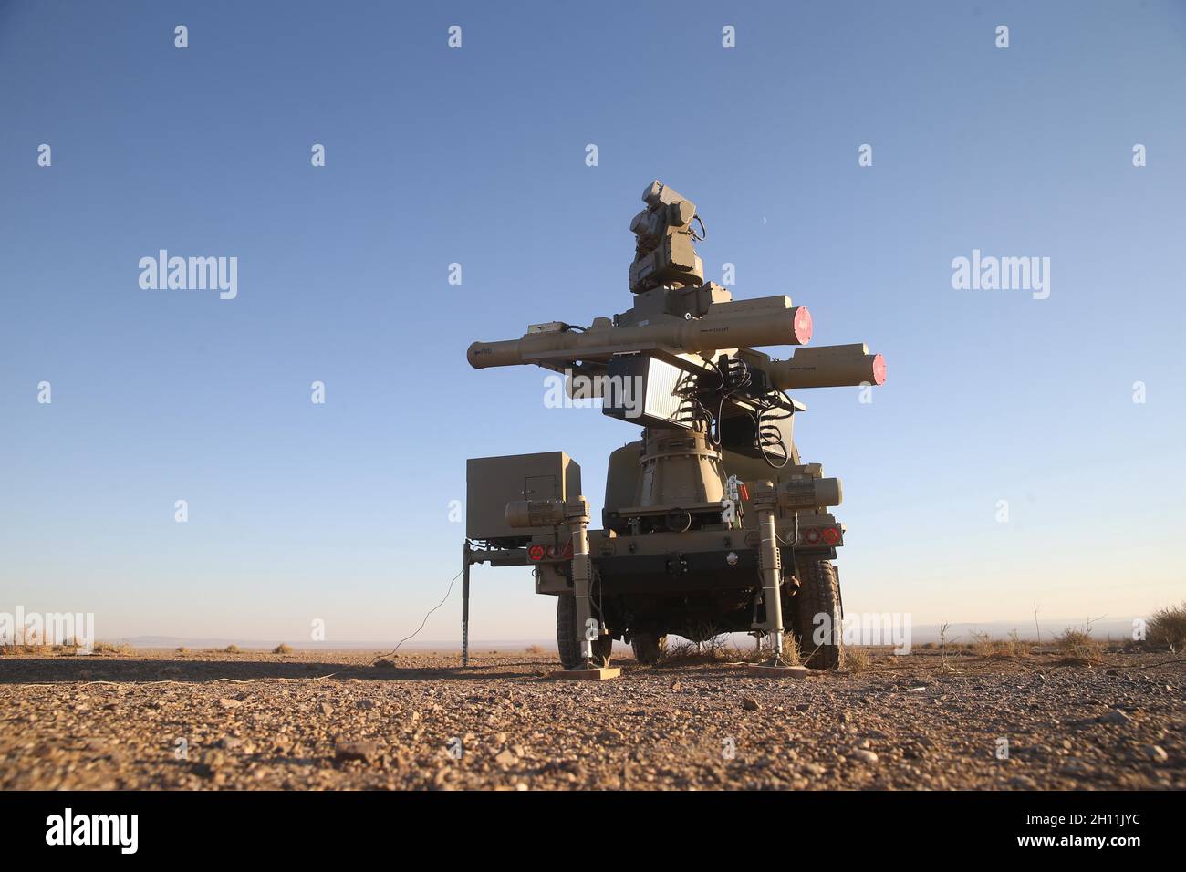 October 13, 2021, Central desert, Tehran, Iran: A handout photo made ...